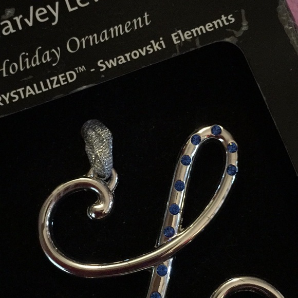 Target | Jewelry | Pretty Decoration Letter L With Swarovski Crystal ...